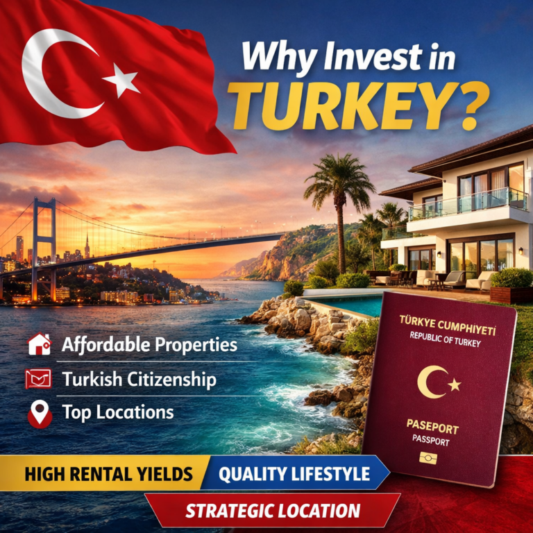 Yabancılar Neden Türkiye’den Ev Alıyor? – Daisy Homes Alanya
